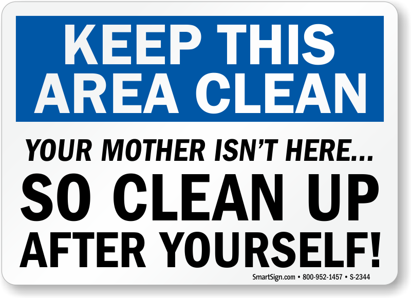 Clean As You Go PNG & Transparent Clean As You Go.PNG | HDPng